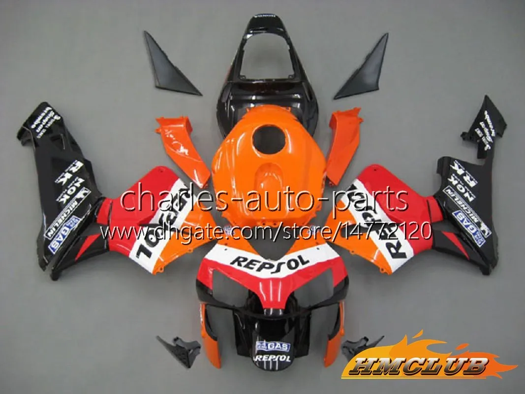 OEM Repsol Blue Body For HONDA CBR 600RR 600F5 600CC 03 04 Bodywork ...