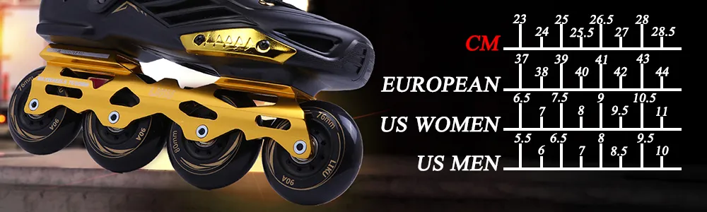 High-Performance Inline Skates - Single Row Speed Skates for Women, Men ...