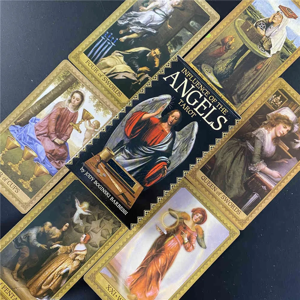 Angel Tarot Deck for Guidance & Intuition - Divination Cards, Oracle ...