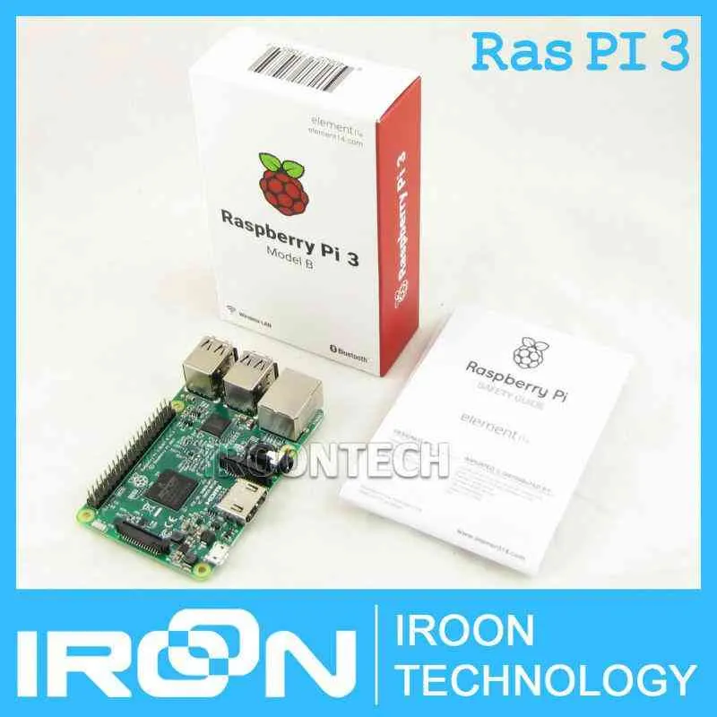 Element14 Version: 2018 New Raspberry PI 3 Modelo B Tablero 1GB LPDDR2 ...