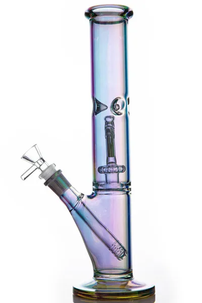 Blue Matrix Unbreakable Split Glass Percolator Bong With Thick ...