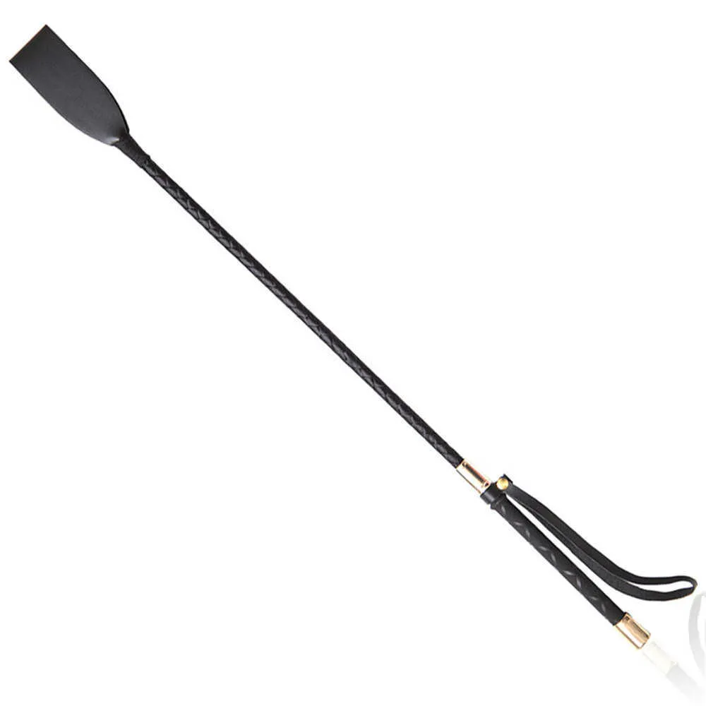 ₩34 425에서 45 60cm 블랙 Pu 가죽 Spanking 패들 슬레이브 Bdsm 속박 Flogger 섹스 토이 여성을위한