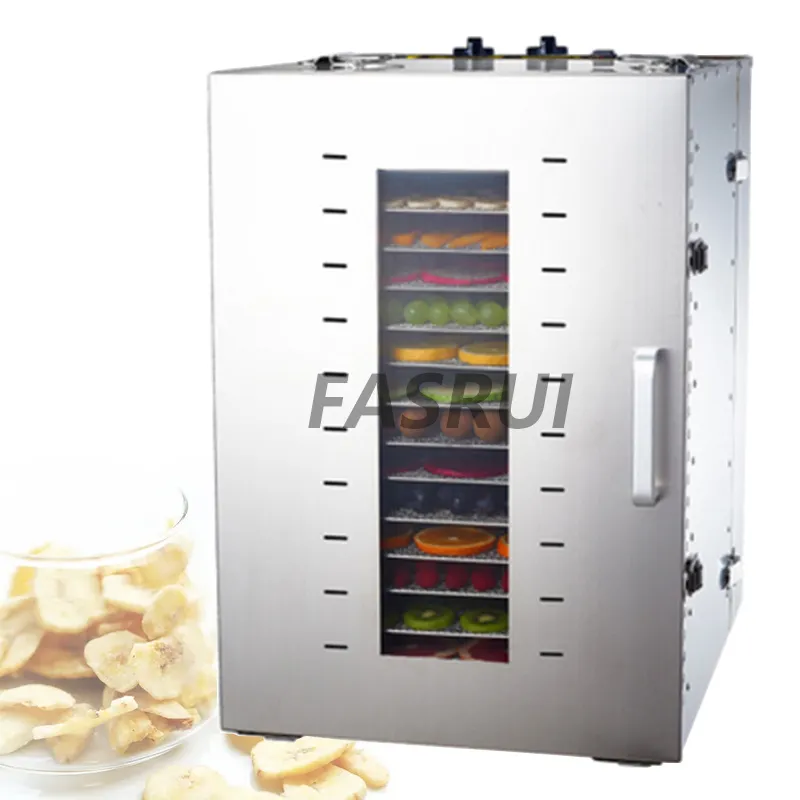 Stainless Steel 16 Layer Food Dehydrator For Tea, Dried Fruits, Sheet ...