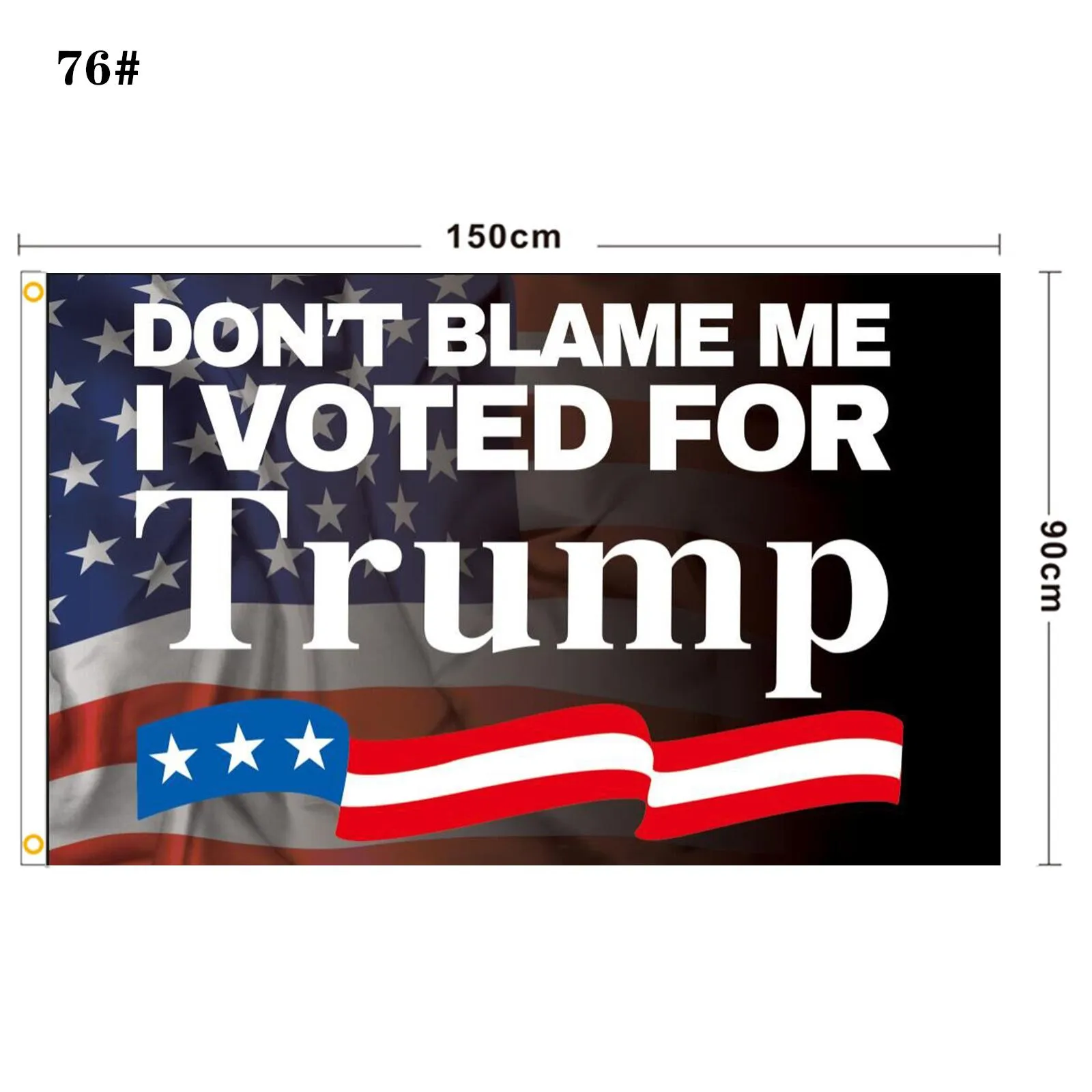 DHL Blue Red Trump Flag 2024 Election Flag Banner Donald Trump Flag ...