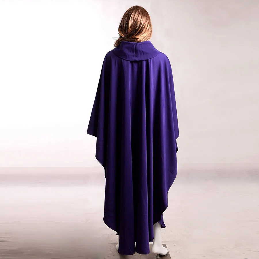Purple Solid Chasuble Vestments for Catholic Church, Priest Holy ...