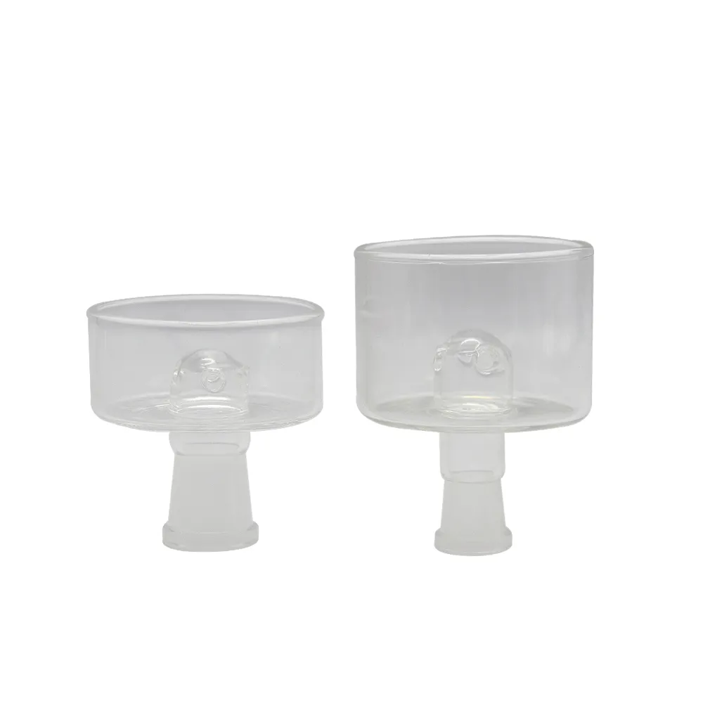 Clear Glass Vortex Bowl | Pyrex Glass Hookah Bowl | Premium Shisha Bowl ...