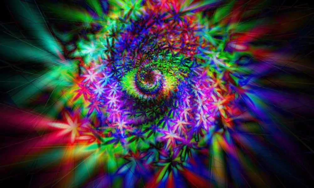 Art Trippy Psychedelic Colors