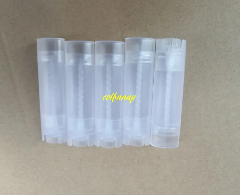 Clear Lip Gloss In A Tube, Set: 4.5g Oval Lip Balm Tubes White & Matte ...