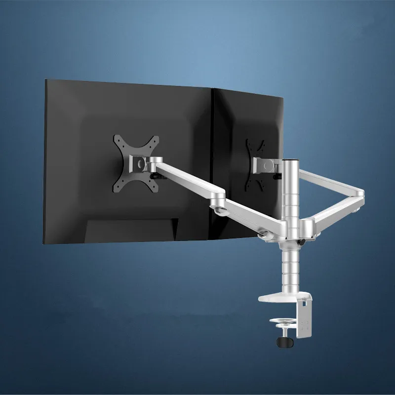 Rotating Display Stand Dual Monitor VESA Mount, Adjustable Desktop ...