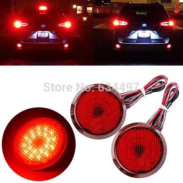 Bright Red Lens LED Tail Brake Stop Light For 2024 Toyota Scion XB IQ ...