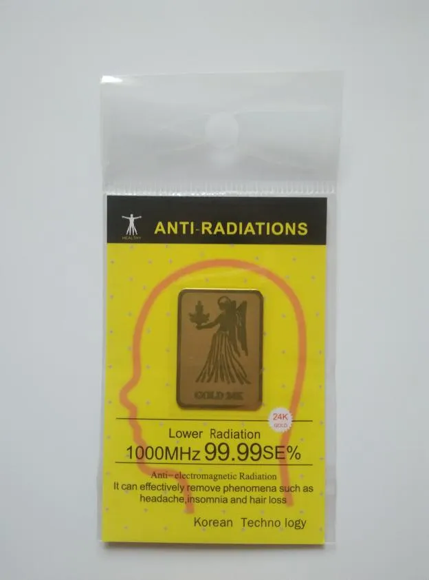 DHgate.com:Zodiac 24K Gold Anti-Radiation Mobile Phone Stickers, Bio ...