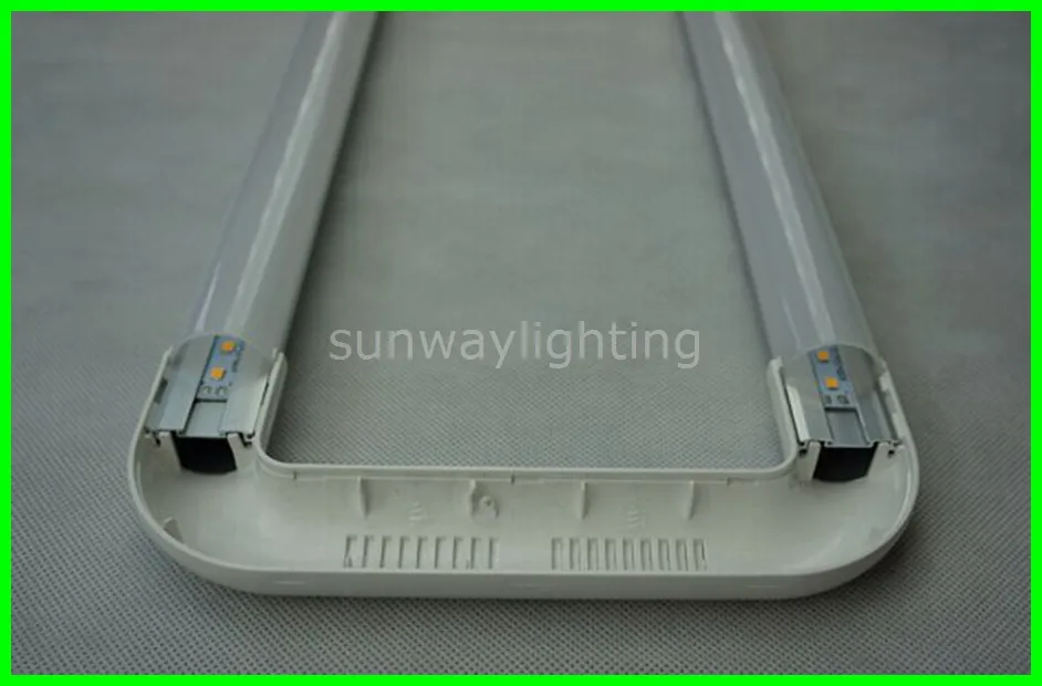 LED Replacement Fluorescent Tubes, 22W 2Ft U Shape T8 LED Tube Light, 0 ...