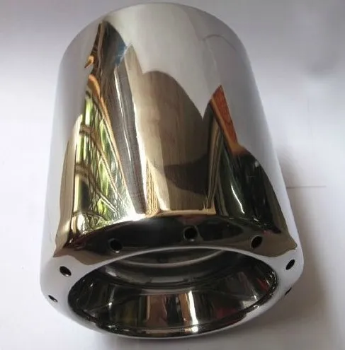 304 Stainless Exhaust System With Bluing Muffler Tip, 1.5 Muffler, For ...