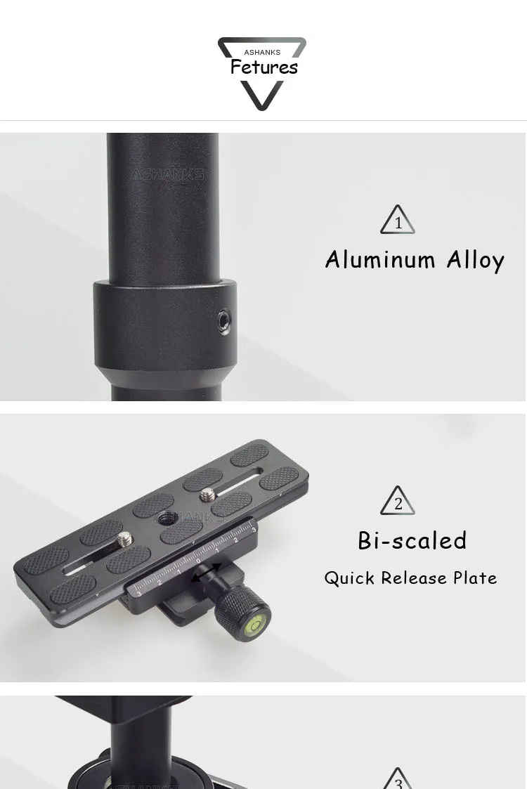 New S60 Steadycam S 60 Plus 35kg 60cm Aluminum Handheld Stabilizer ...