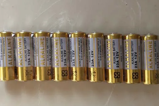 12V Alkaline Batteries With 23A V23GA MS21/MN21 LR23 L1028 0%Hg Pb ...