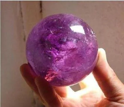 DHgate.com:Amethyst Healing Crystal Ball: 40-45mm Sphere with Stand ...