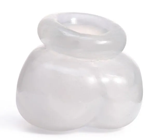 Soft TPE Cock Ring - Enhanced Stimulation, Scrotum & Testicle Squeeze ...