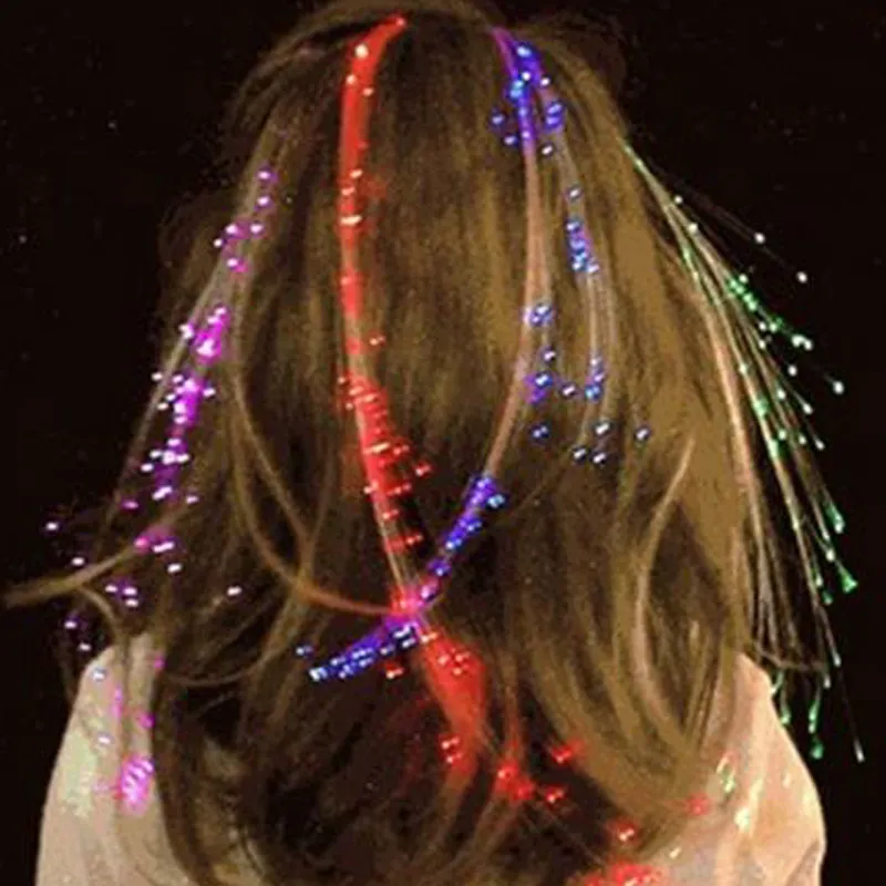 Luminous LED Hair Extensions Fiber Optic... From Eshop2019, $14.78 ...