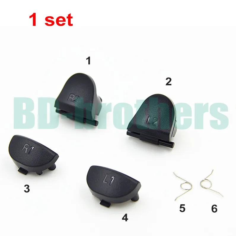 Parts For PS4 Controller Button Set: L1 R1 L2 R2 Key Trigger ...