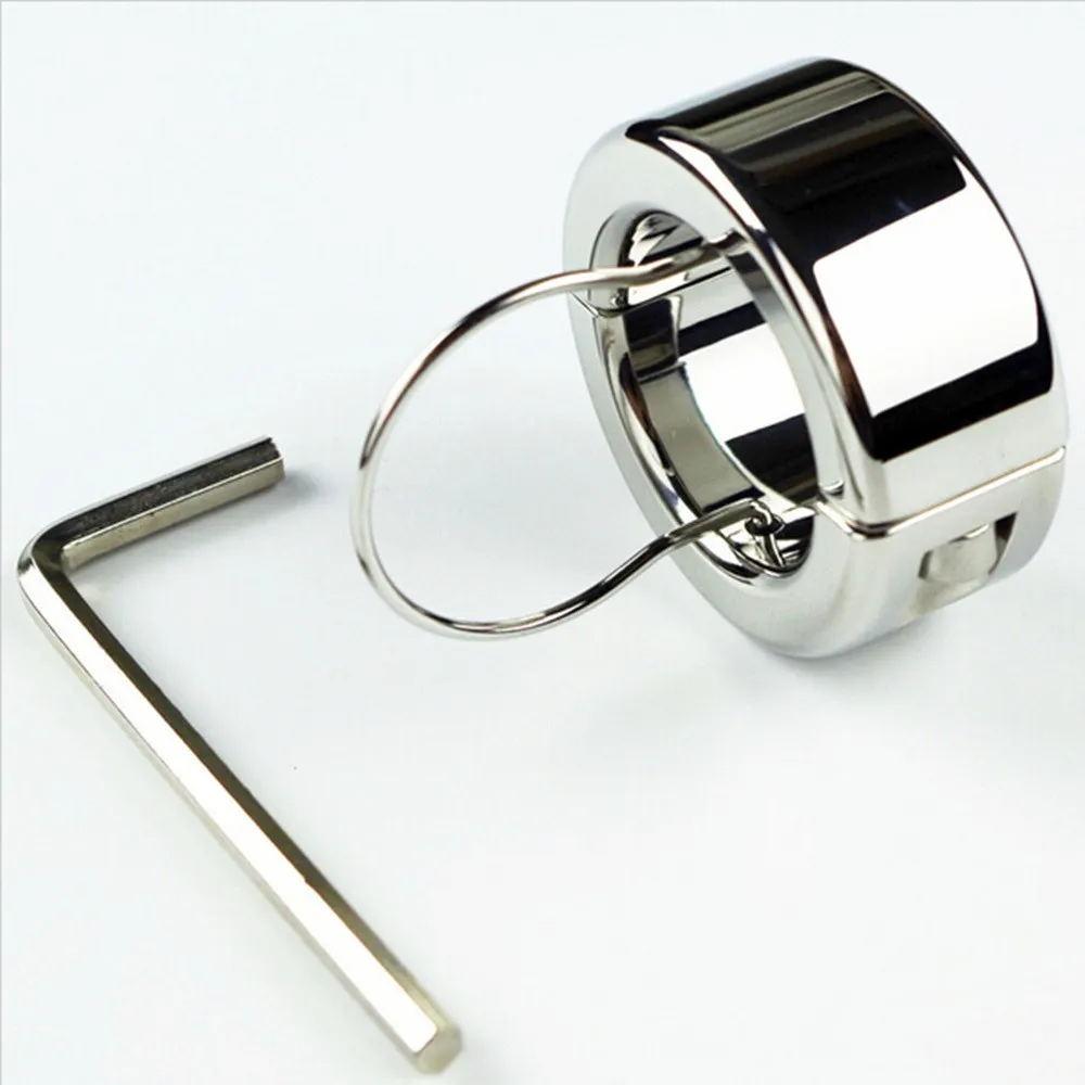 350g Testicle Balls Scrotum Pendant Stainless Steel Ball Stretchers