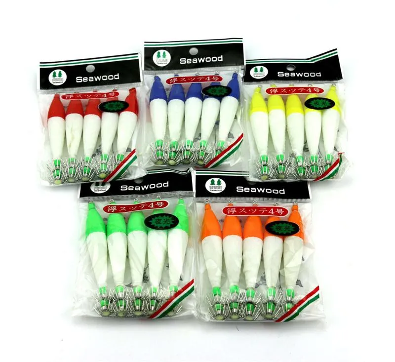 Squid Lure Jig: Realistic Prawn Baits with Sharp Hooks - 10.5cm, 6.3g ...