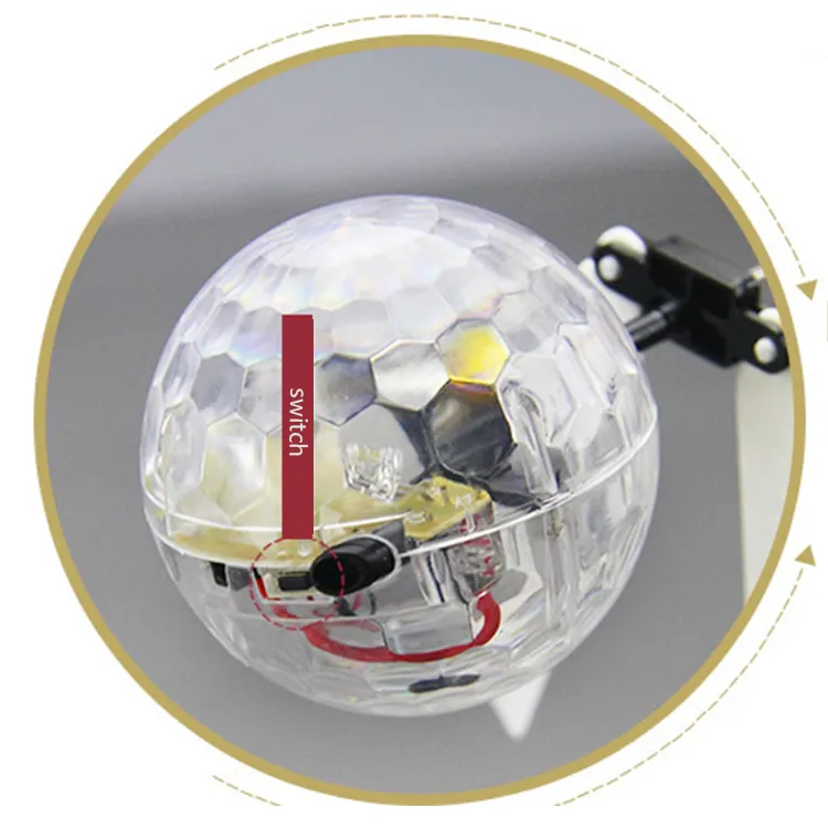 2024 UFO Induction Suspension Flying Ball, LED Luminous RC Aircraft ...