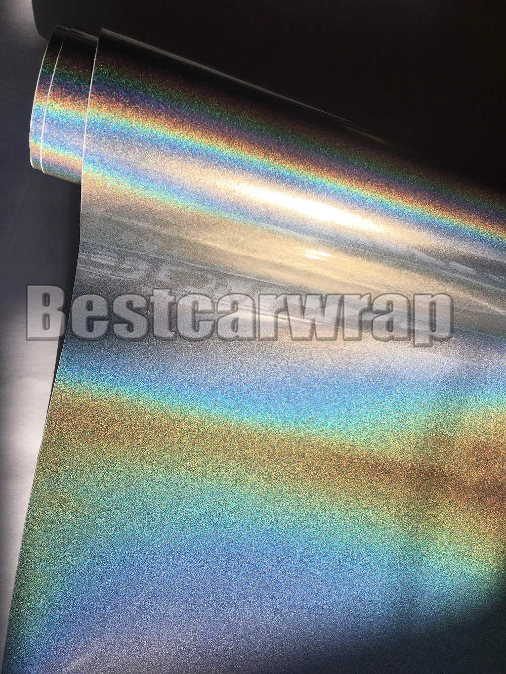 Silver Psychedelic Gloss Metallic Flip Vinyl Wrap For... From ...
