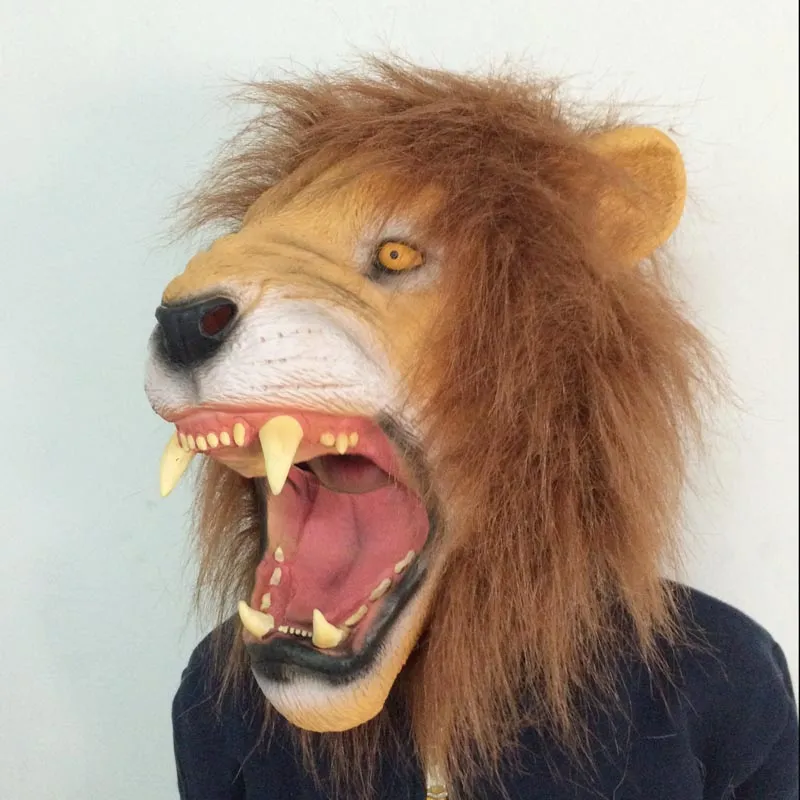 Realistic Lion Mask
