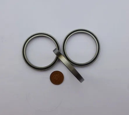 Wholesale Rubber Sealed Steel Ball Muffler Bearings 6906 2RS, Thin Wall ...