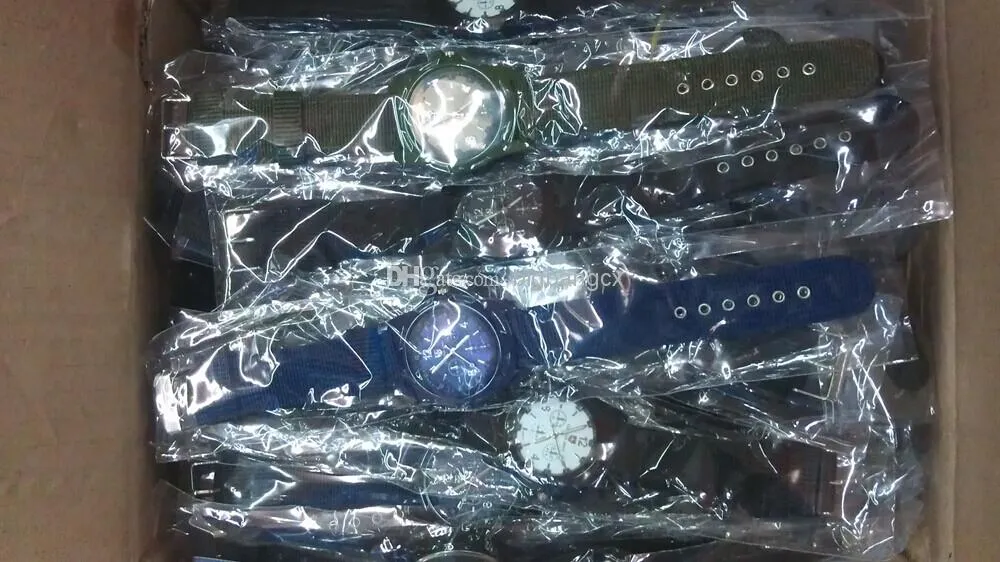 Jemis Watch Fabric Band Military Sport Watch Men's Canvas Nylon ...