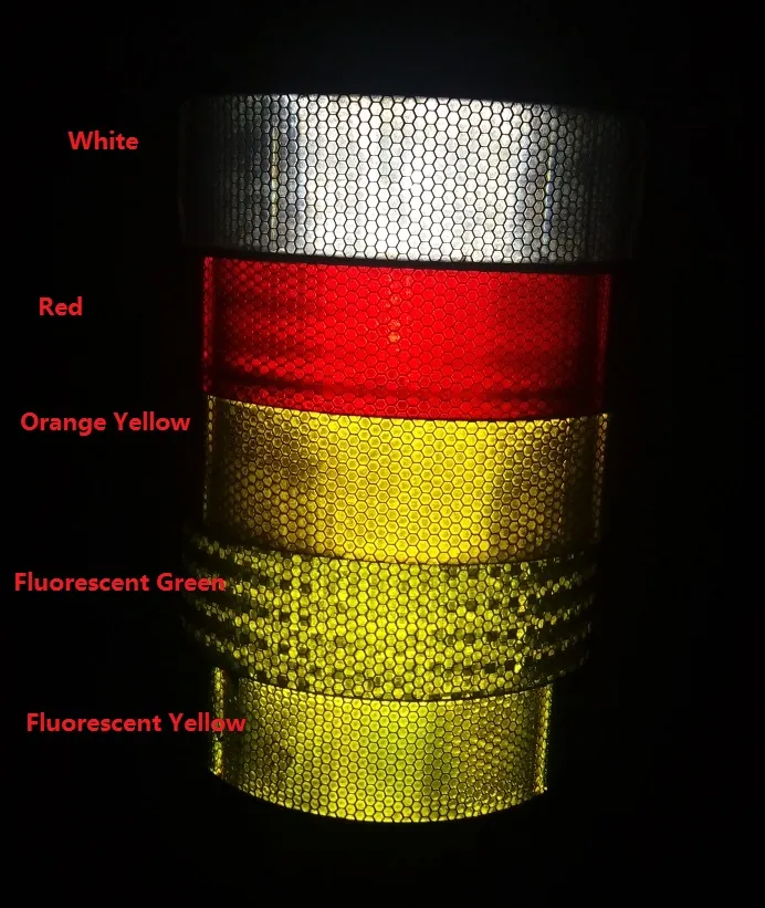 Reflective PVC Pedestrian Light Signal Tape For Trucks And Industries ...
