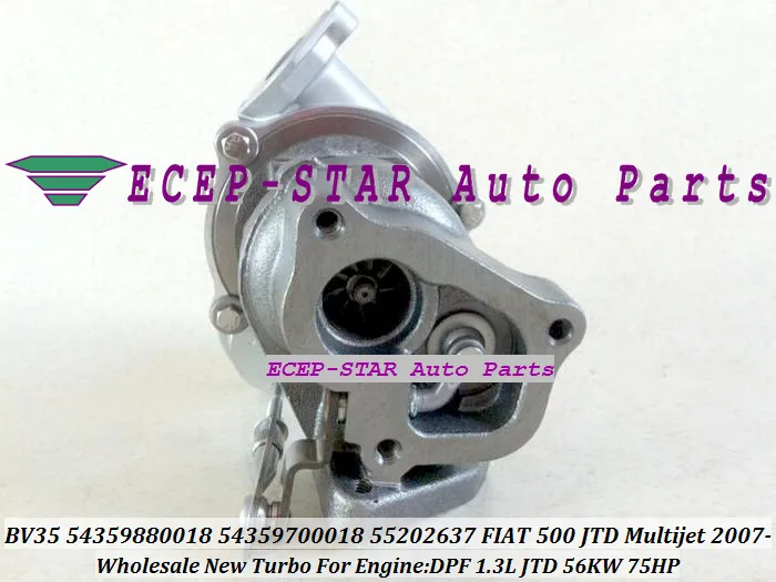 DHgate.com:KP35 Turbocharger Turbo for FIAT Panda Punto Qubo 1.3L 75HP ...
