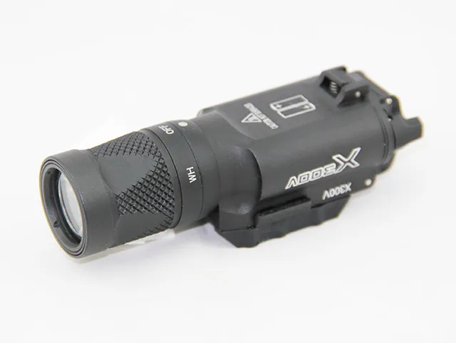 DHgate.com:Tactical Mini Picatinny LED Flashlight w/ Double Light ...