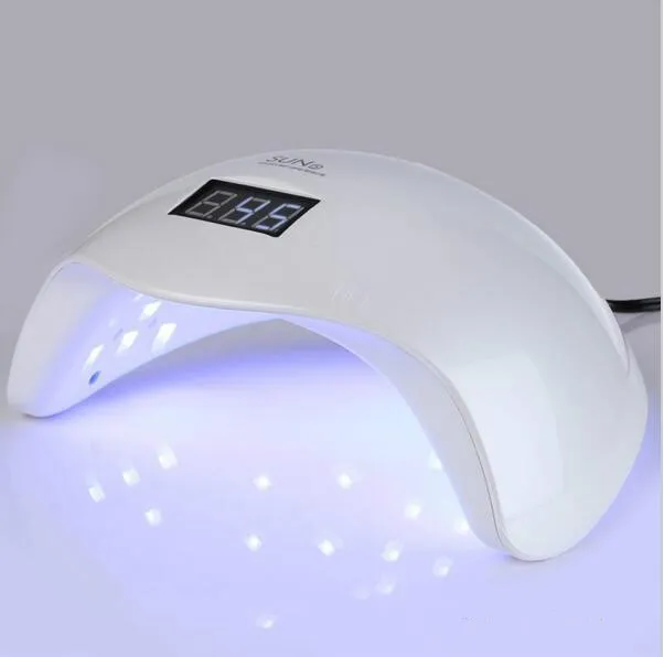 48W UV LED Nail Dryer SUNUV SUN5 Mini USB Gel Polish Curing Light Lamp With LED Display For Fast ...