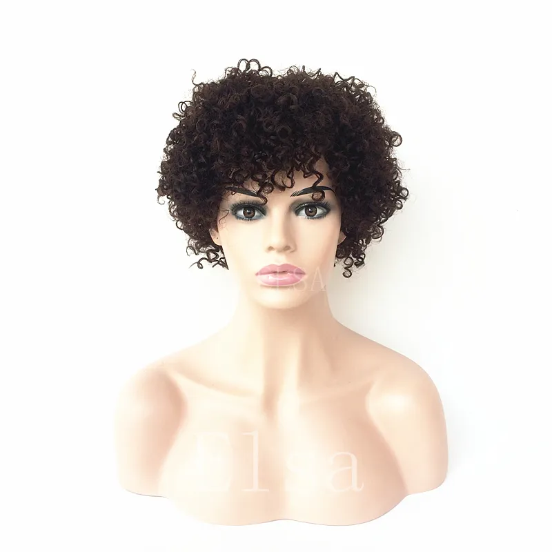DHgate.com:Kinky Curly Afro Wig: Human Hair Machine Made African ...