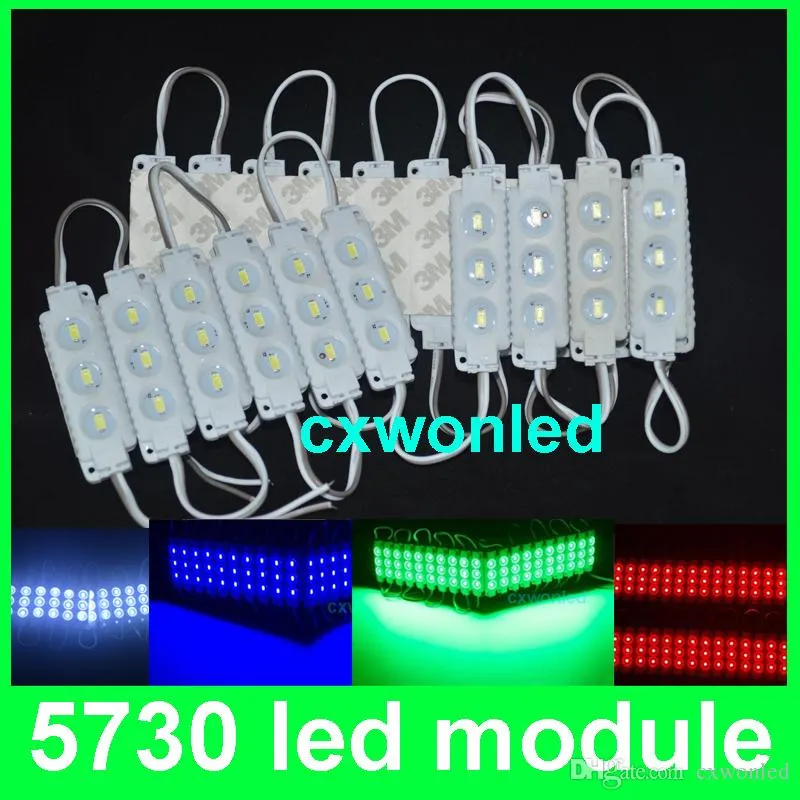 Waterproof Die Cast Injection ABS Plastic 5730 SMD 12v Led Module Light ...