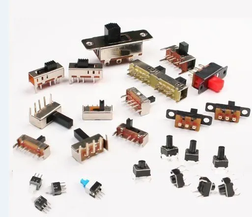 Wholesale Dip 2 Way 4 Position 4p2t Slide Switch 4 Pole Slide Door ...