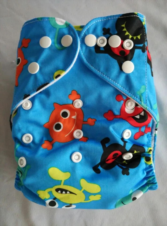 DHgate.com:2016 New Printed Baby Cloth Diapers with Insert, 23 Color ...