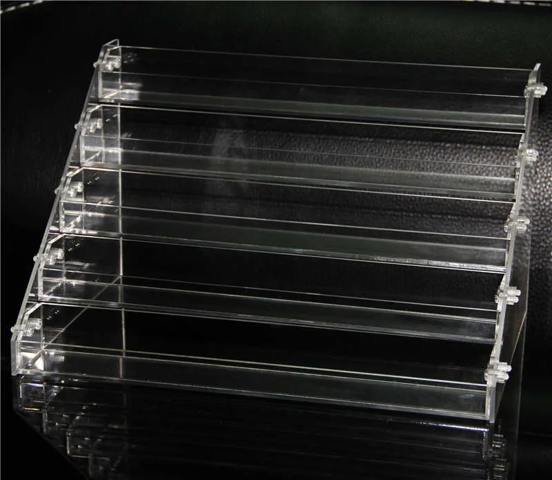 Electronics Acrylic Bottle Battery Display Case Stands Showcase Clear ...