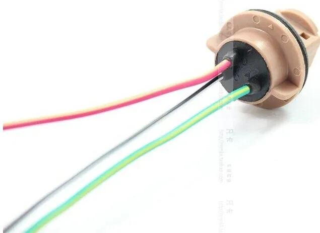 T20 Auto Lamp Bases with Durable PVC Wire - Pack of 10, DC12V 12A from ...