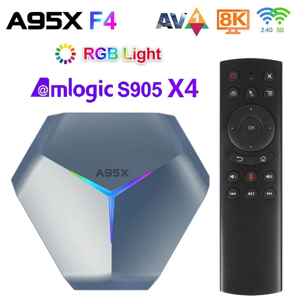 A95X Android TV Box | Quad Core Amlogic S905X4 4K 60fps Streaming ...