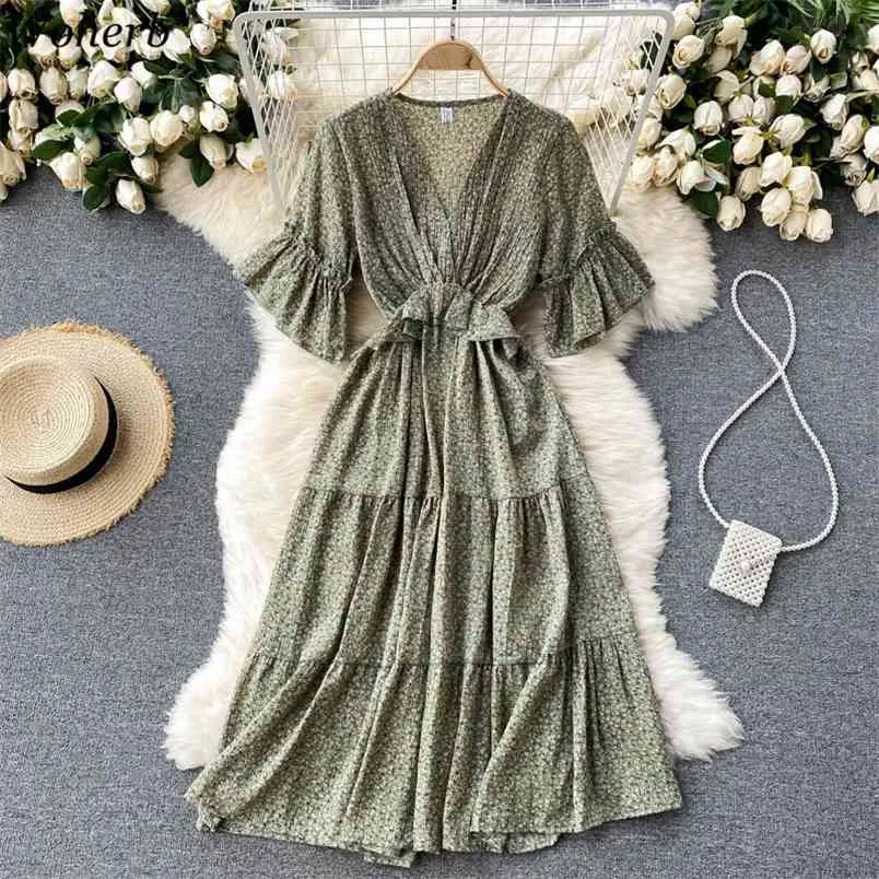 Elegant V-Neck A-Line Dress: Women's Long White Beach Dresses, Summer ...