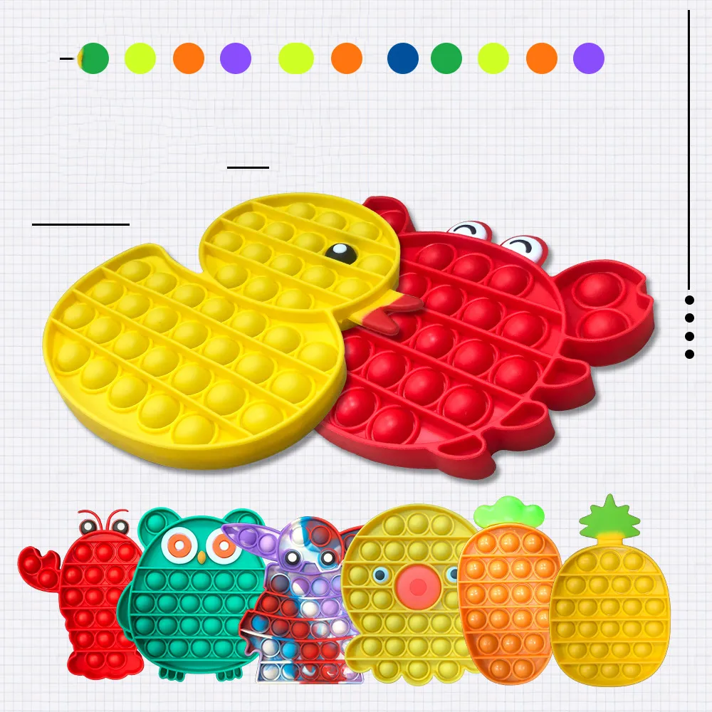 DHL Animal Models Push Bubble Fidget Toys Sensory... From Pop_it, $0.03 ...