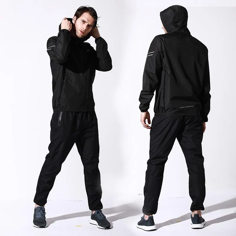 Men's Athletic Tracksuits: Premium Waterproof Sauna Suit for Weight ...