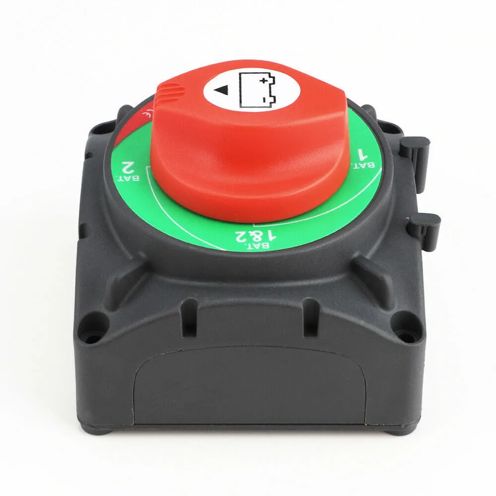48V 60V Battery Powered Outlet Selector Switch With 3 Positions For Car ...