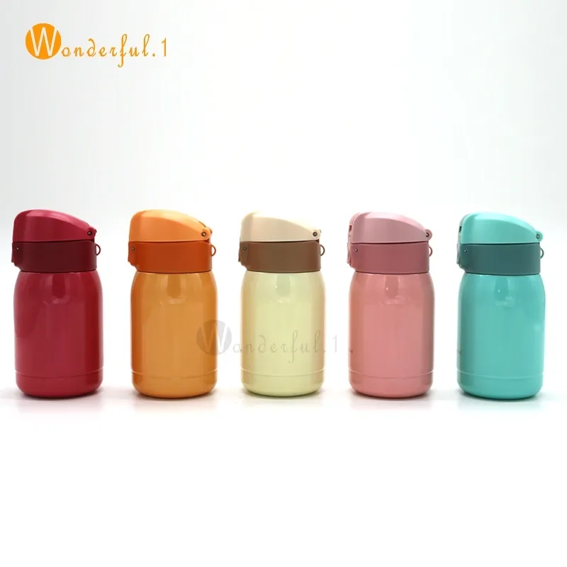 200ML Mini Thermos Feeding Bottle Coffee Vacuum Flask Stainless Steel ...
