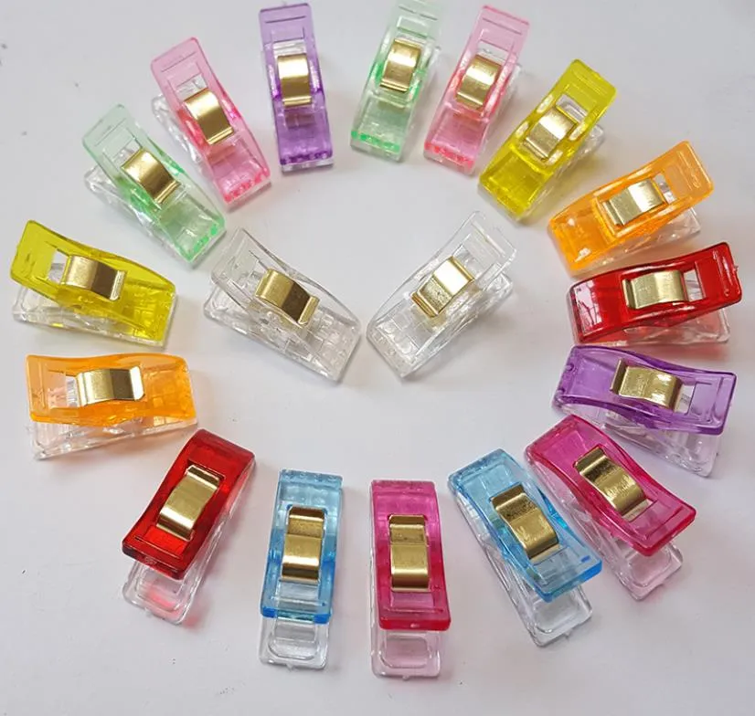 Craft Clips - Plastic Sewing Clips for Quilting, Patchwork, Fabric ...