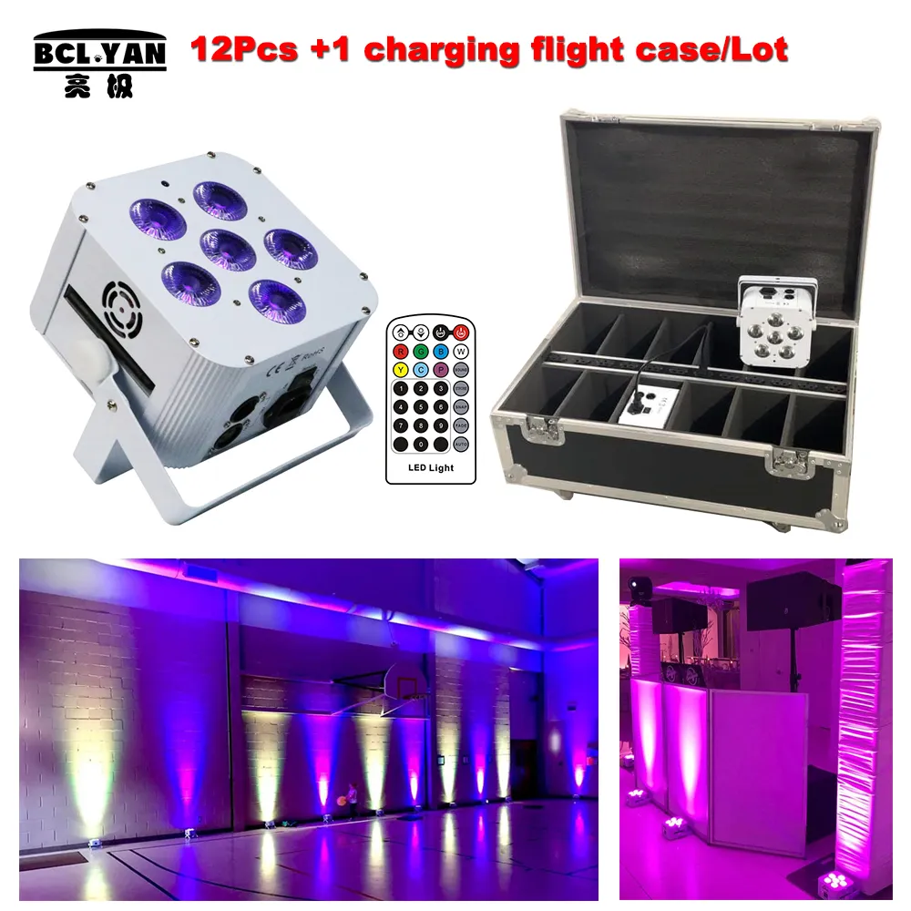 Wireless DMX LED Par Uplighting With Infrared Remote Controller 12 ...