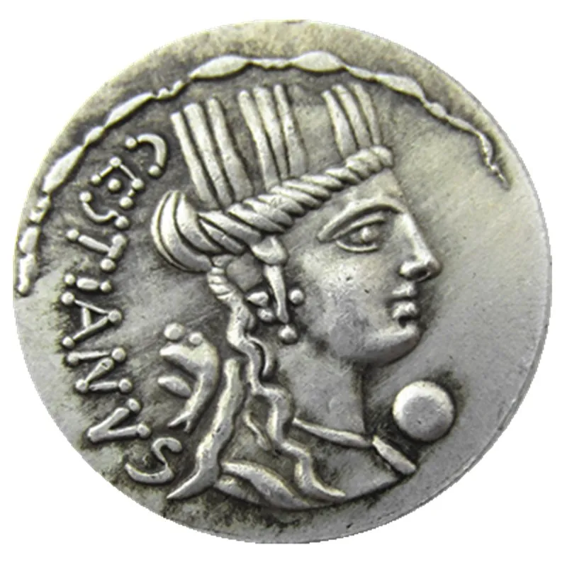 Roman Empire Coin Replicas - Ancient Silver Plated Craft Coins, Metal ...