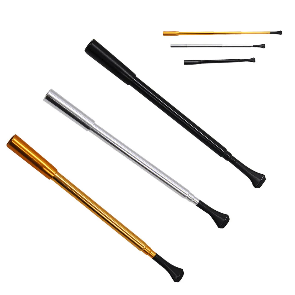 Multicolor Metal Snuff Straw Sniffer Snorter Nasal Tube Straight Type ...